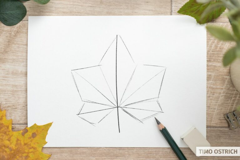 How to draw leaves (simple or detailed) 🌿