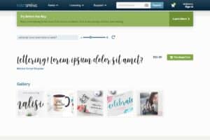 Handlettering Schriftarten: Die besten 10 Fonts, die ich kenne!