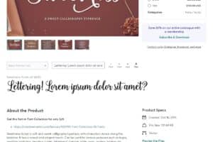 Handlettering Schriftarten: Die besten 10 Fonts, die ich kenne!