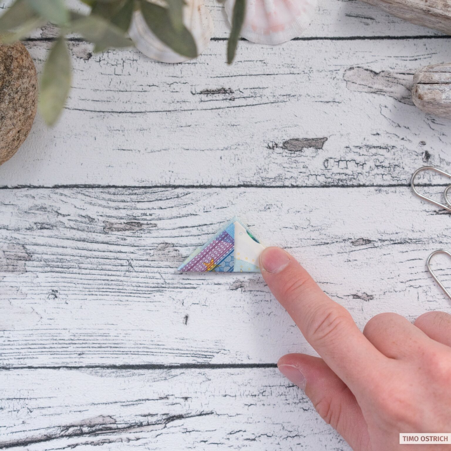 Geldschein zu einem Boot falten (maritimes Geldgeschenk) ⛵